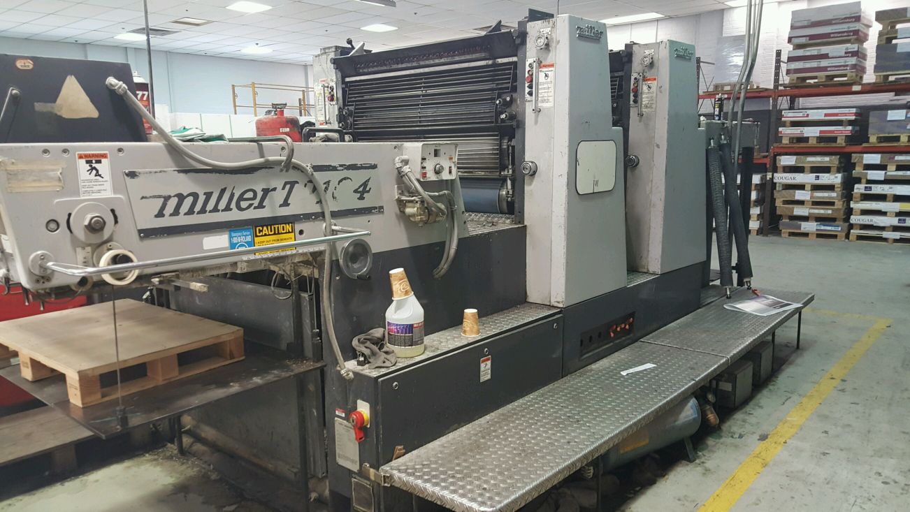 MILLER TP 104-2 (2 Color) – KR Machinery
